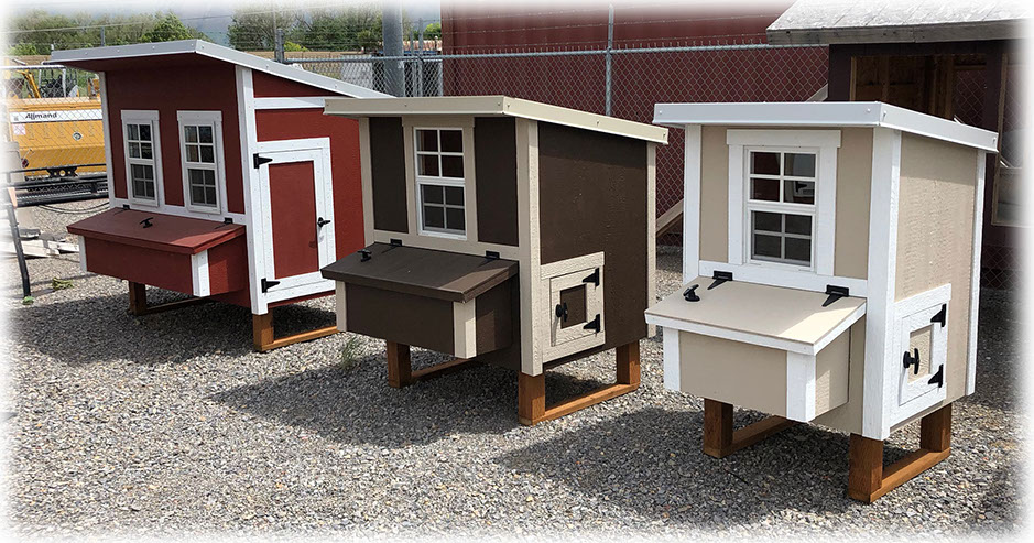 Small Hen Hut Chicken Coop